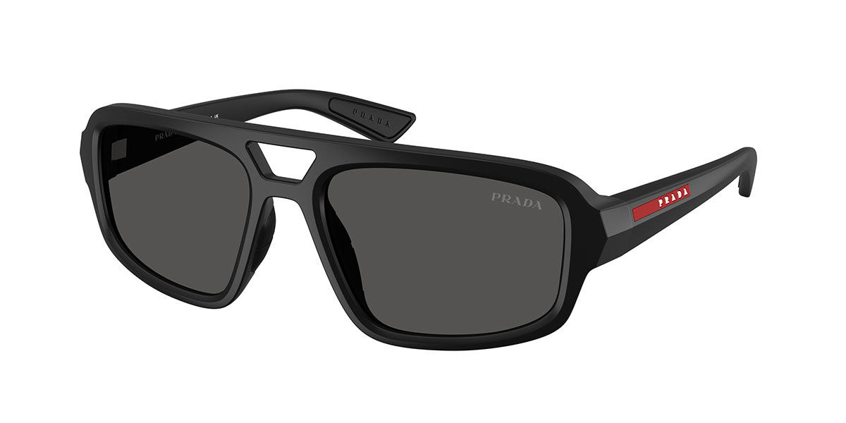 Prada Linea Rossa PS B11SU 1BO08Z Piloto Negro mate lentes de sol ...