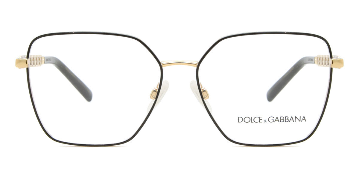 Dolce & Gabbana DG1351 1334 Geométrico Black/Gold gafas | GafasWorld ...